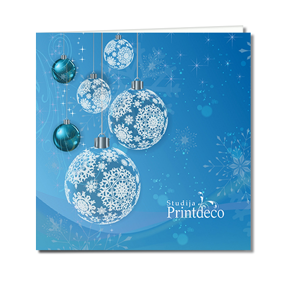 Kalėdinis atvirukas S0209 – Printdeco studija