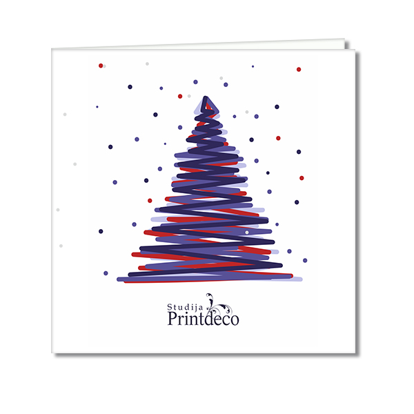 Kalėdinis atvirukas S0311 – Printdeco studija